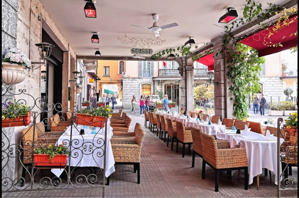 Restaurant on Lake Como – Ristorante Suisse and La Pisana – Hotel ...